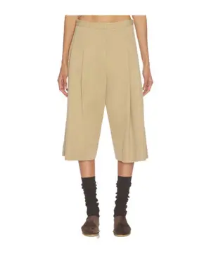 THE ROW Pleated Wide-leg Culottes