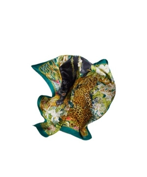 Gucci Double Trouble' Printed Silk Carr - Multicolor