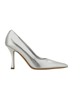 FERRAGAMO Metallic Stiletto Pump Shoes
