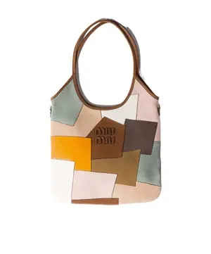 Miu Miu Patchwork Shopping Bag
