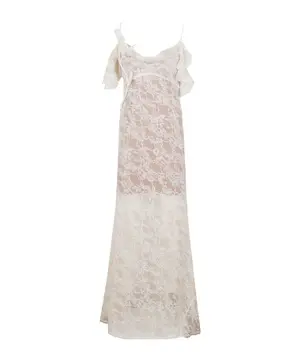 SELF-PORTRAIT Floral Lace Maxi Dress