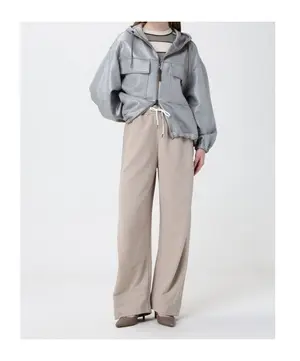 Brunello Cucinelli Drawstring Zip-up Hoodie