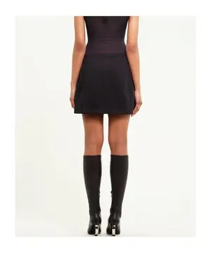 COURREGES Courrèges Drawstring Mini Skirt