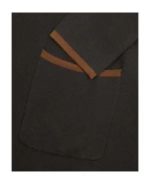 Max Mara Lace-up Cardigan - Black