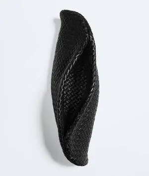 Bottega Veneta Onda Clutch Bag - Black