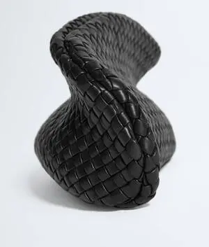Bottega Veneta Onda Clutch Bag - Black
