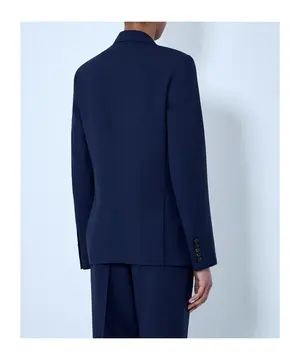 Dries Van Noten Double-breasted V-neck Blazer