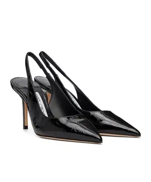JIMMY CHOO Love Sb 85 Slingback Pointed Toe Heels