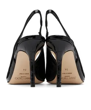 JIMMY CHOO Love Sb 85 Slingback Pointed Toe Heels