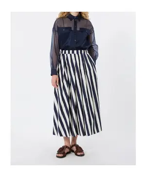 Max Mara Sheer Layered Shirt - Blue