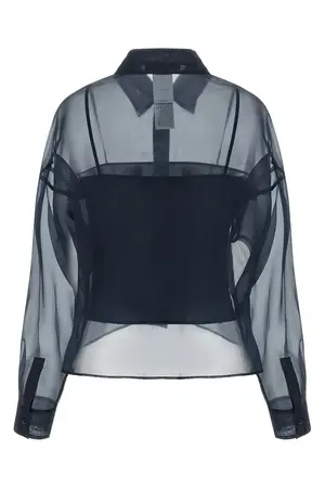Max Mara Sheer Layered Shirt