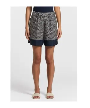 Peserico Printed Twill Shorts
