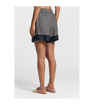 Peserico Printed Twill Shorts