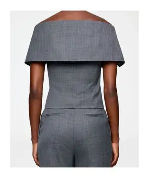 GANNI Off-the-shoulder Vest