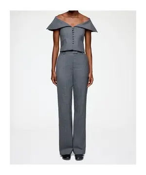 GANNI Off-the-shoulder Vest