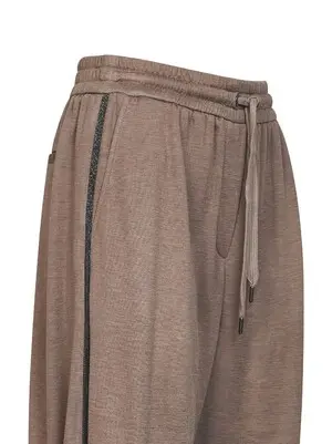 Brunello Cucinelli Drawstring Waistband Relaxed-fit Pants
