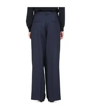 N.21 Belted Wide-leg Trousers