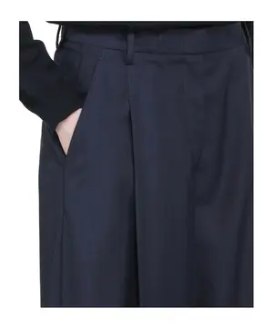 N.21 Belted Wide-leg Trousers