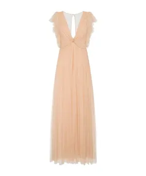 Elisabetta Franchi V Neck Evening Dresses