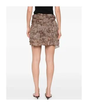 Isabel Marant Étoile Camia Skirt - Beige/brown