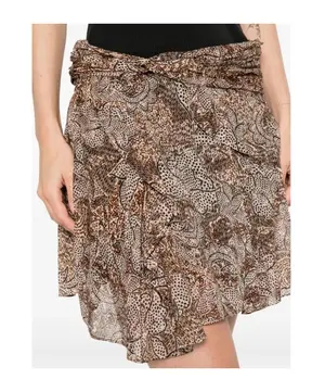 Isabel Marant Étoile Camia Skirt - Beige/brown