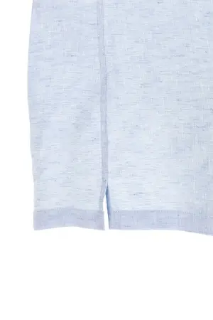 Brunello Cucinelli Short-sleeved Button-up Shirt - Blue