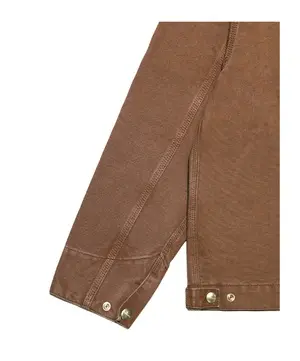 Carhartt Work In Progress Zip-up Work Jacket - Brown