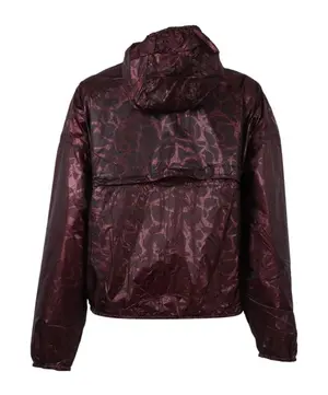 K-WAY Laurettee Super Light Reversible Hooded Jacket - Gray