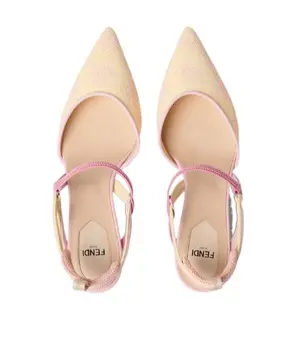 Fendi Colibrì Lite Slingback Heeled Pumps