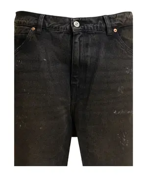 Our Legacy Capri Cut Relaxed Denim Shorts