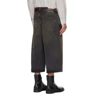 Our Legacy Capri Cut Relaxed Denim Shorts