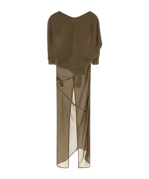 ENTIRE STUDIOS Draped Maxi Dress