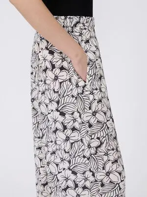 Max Mara Nirvana Floral-pattern Trousers