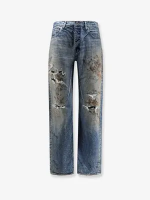 Rick Owens Distressed Jeans - Vintage Washed Color