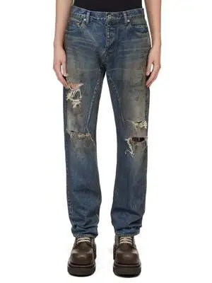 Rick Owens Distressed Jeans