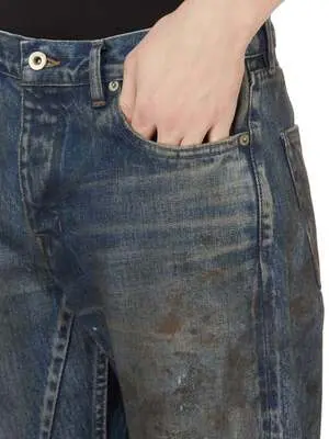 Rick Owens Distressed Jeans