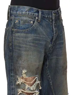 Rick Owens Distressed Jeans