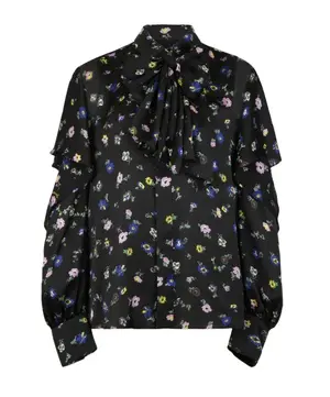Sacai Floral Print Blouse