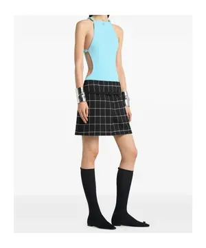 COURREGES Buckled Flat Boots