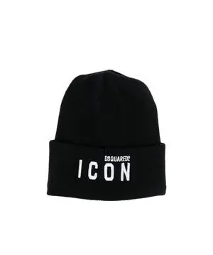 Dsquared2 Icon Logo Beanie - Black
