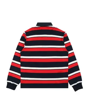 PAUL  SHARK Striped Long-sleeved Polo Shirt