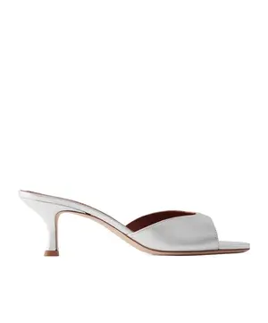 Staud Brigitte High-heeled Sandals - Silver
