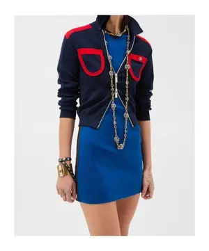 Versace Long-sleeved Zipped Cardigan With Medusa Hardware