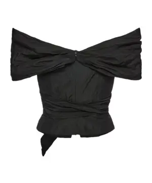 Magda Butrym Tie Neck Blouse