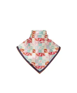 Fendi Geometric Ff Print Scarf - Multicolour