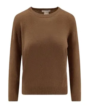 THE ROW Crewneck Knitted Jumper - Brown