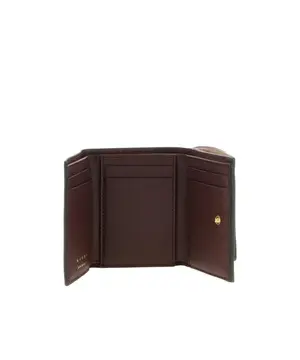 Marni Logo Printed Panelled Compact Wallet