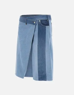 Coperni Spliced Denim Skirt