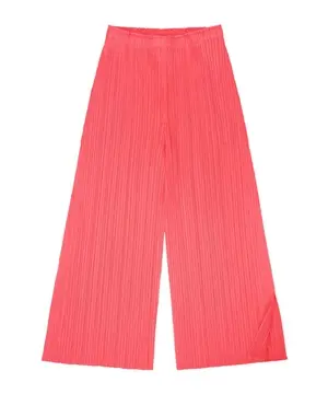 PLEATS PLEASE BY ISSEY MIYAKE Wide-leg Pleated Trousers