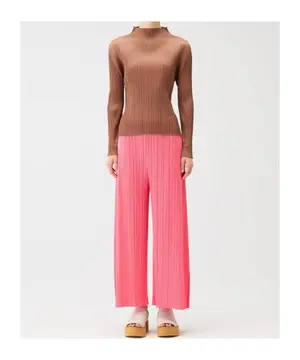 Issey Miyake Wide-leg Pleated Trousers